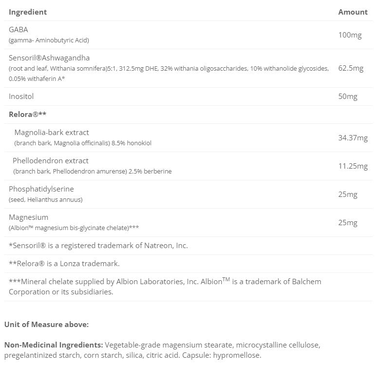 Cyto-Matrix Cortico-Calm Matrix 60 Vegetable Capsules – Sage ...